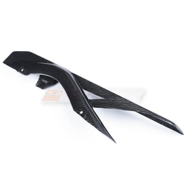 Carbon Fiber Rear Upper Chain Guard Protection Mud Cover Trim Fairing ...