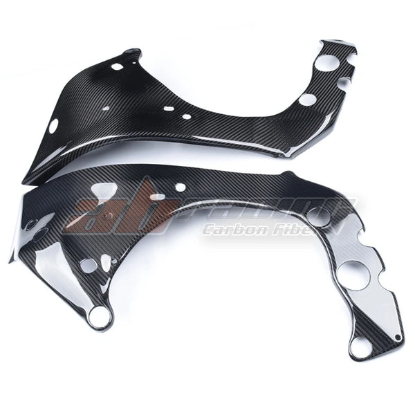 Carbon Fiber "side Frame Cover Protection Frame Cover Trim Spoiler For ...